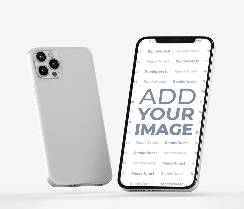 iPhone 12 Mockup Kit | Renderforest
