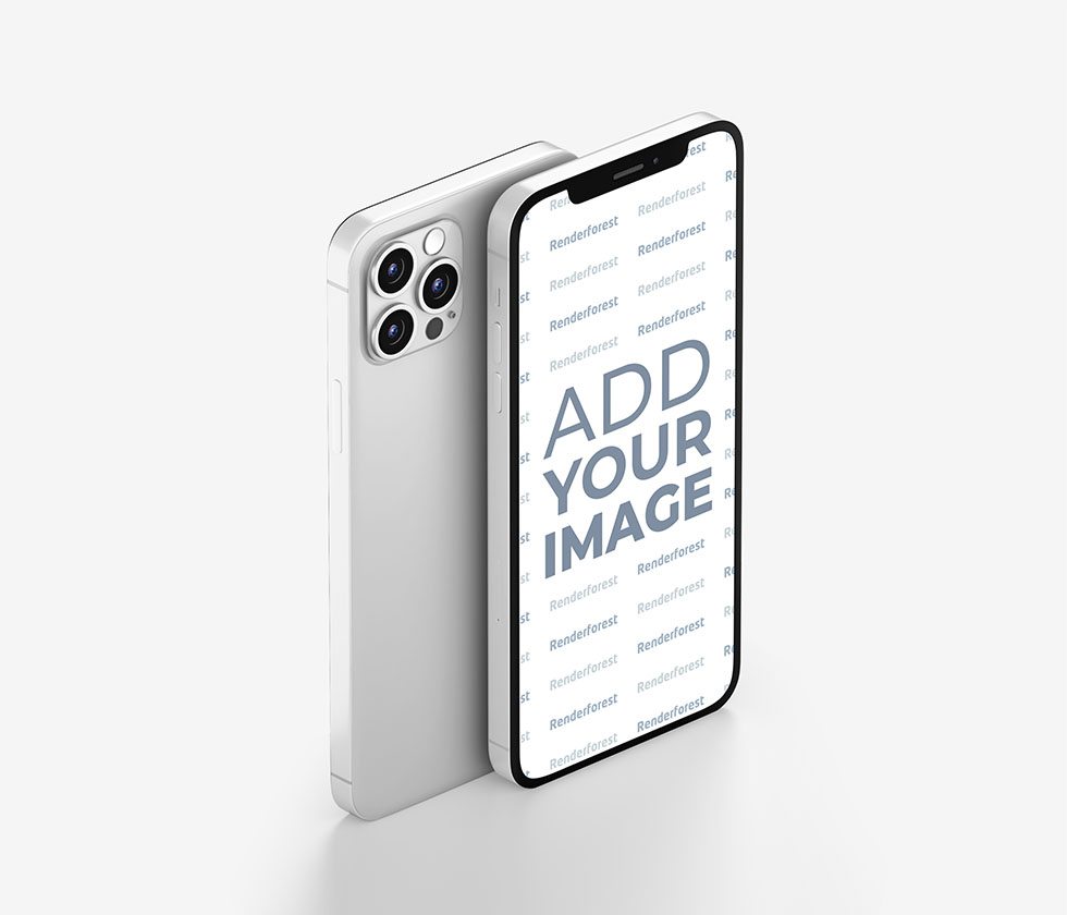 iPhone 12 Mockup Kit | Renderforest