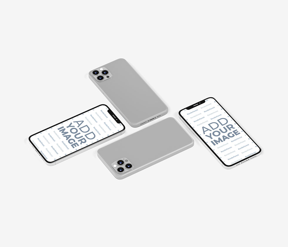 iPhone 12 Mockup Kit | Renderforest