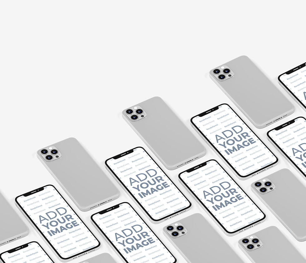 iPhone 12 Mockup Kit | Renderforest