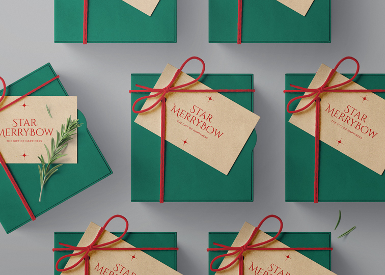 Christmas Packaging Mockup Set | Renderforest