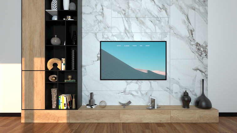 Flat-Screen TV Mockup Set | Renderforest