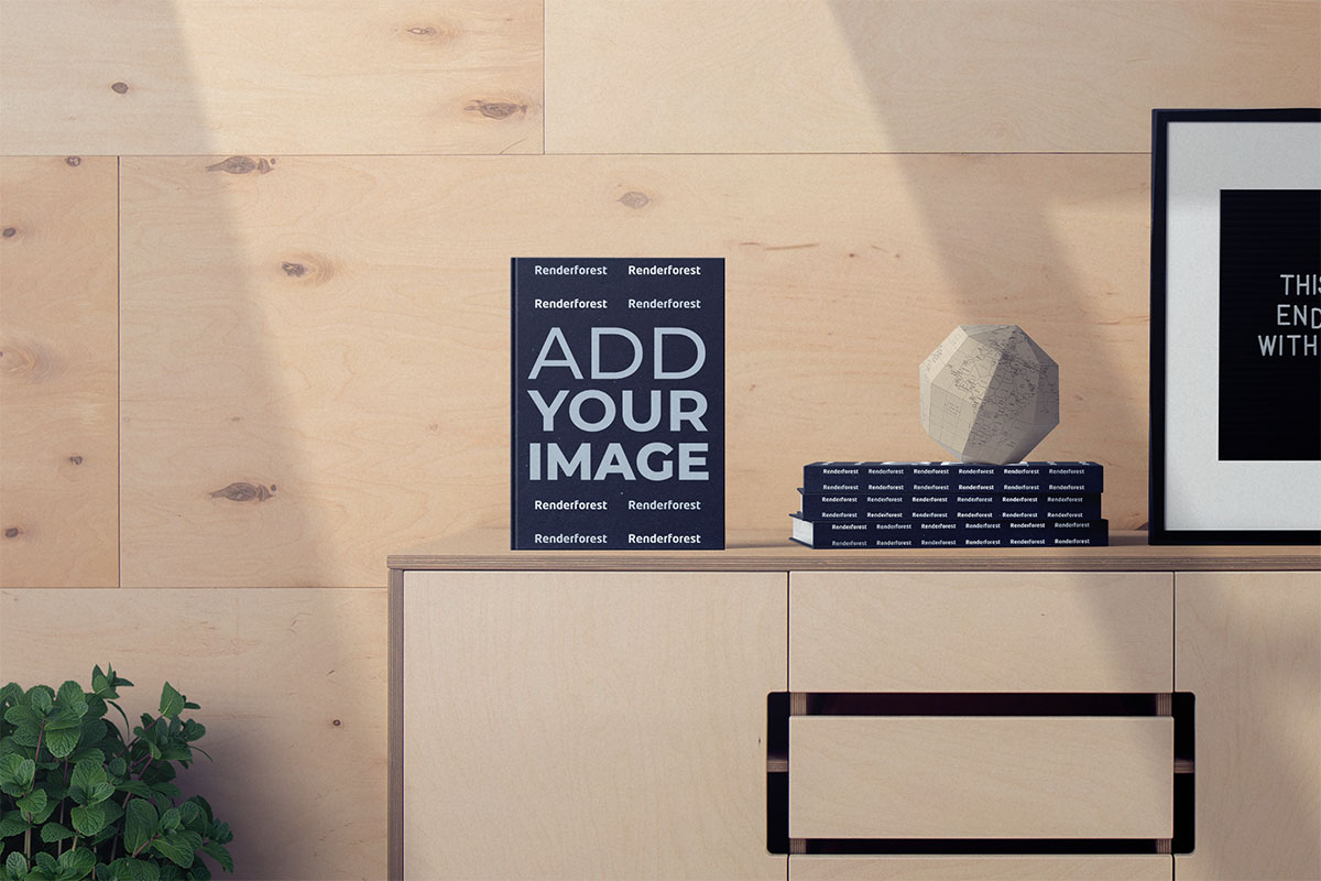 Modern Books and Decor Pack | Renderforest