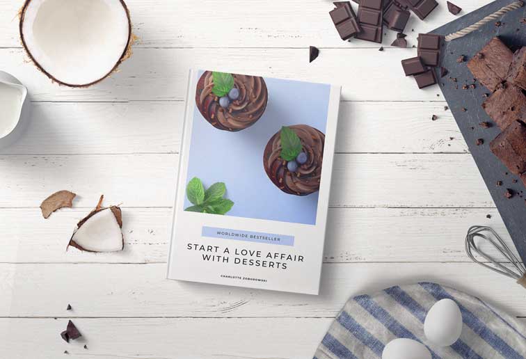 Hardcover Cookbook Mockup Pack | Renderforest