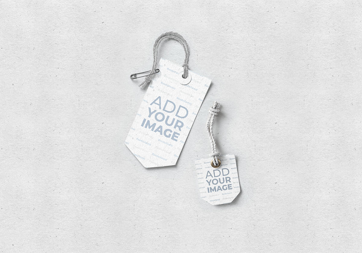 Branded Hang Tag Mockups | Renderforest