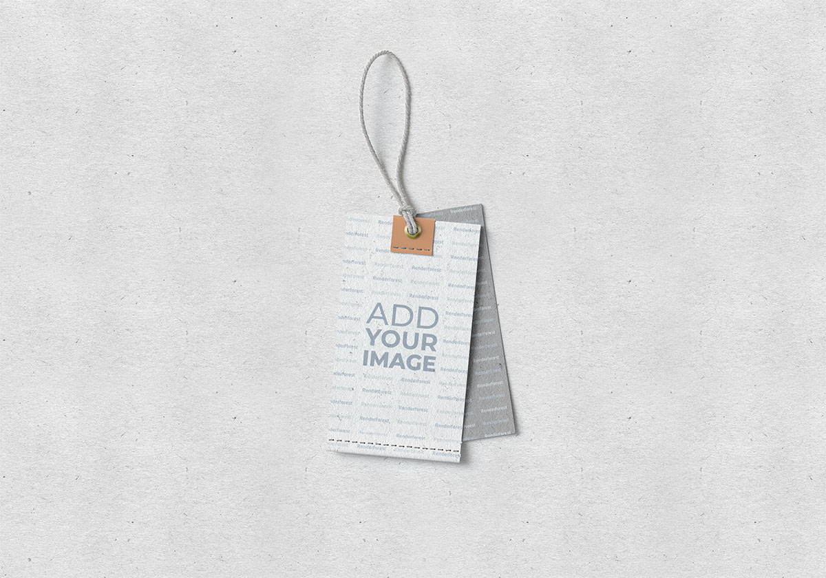Branded Hang Tag Mockups | Renderforest