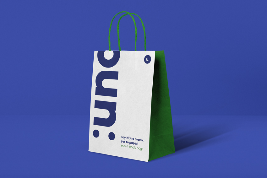 Clean Paper Bag Mockups | Renderforest