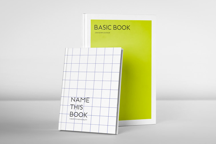 Minimal Book Printing Pack | Renderforest
