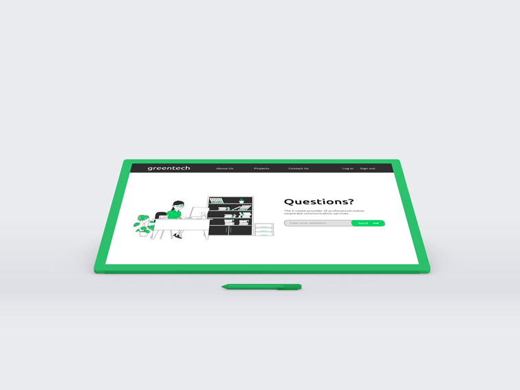 Microsoft Surface Clay Mockups | Renderforest