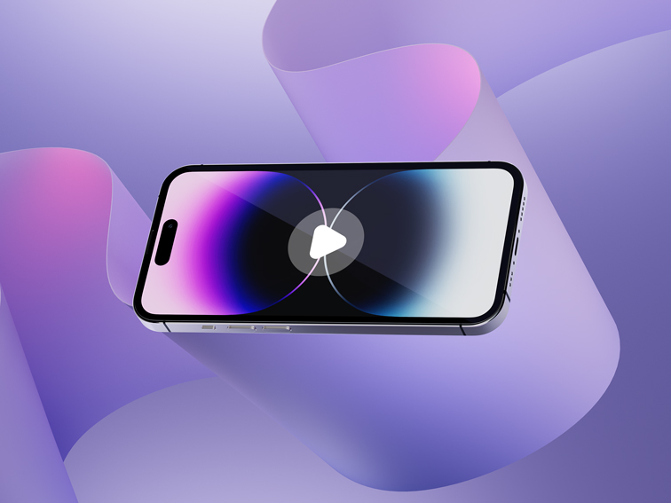 مجموعة نماذج أيفون 14 برو ماكس ثلاثية الأبعاد | Renderforest