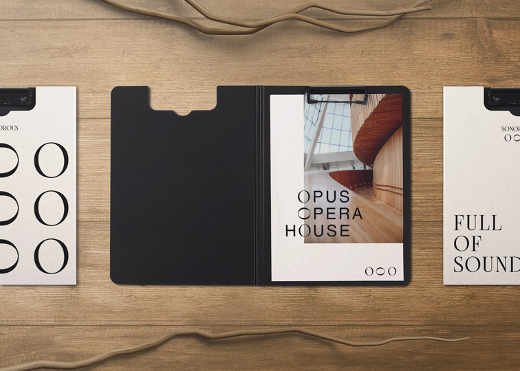 Kit de mockups de carpeta comercial | Renderforest