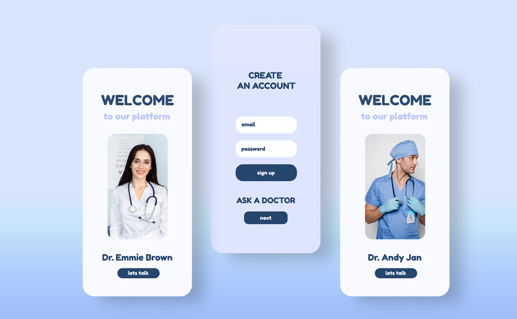 Medical App Promotion Mockups | Renderforest