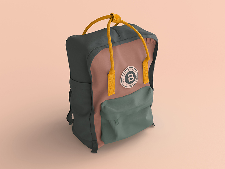 Trendy Backpacks Mockup Set | Renderforest