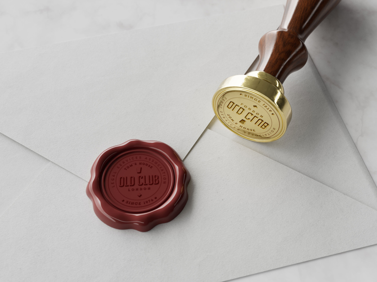 Vintage Stamp Mockups | Renderforest