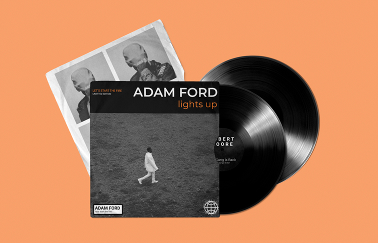 Retro Vinyl Record Mockups | Renderforest
