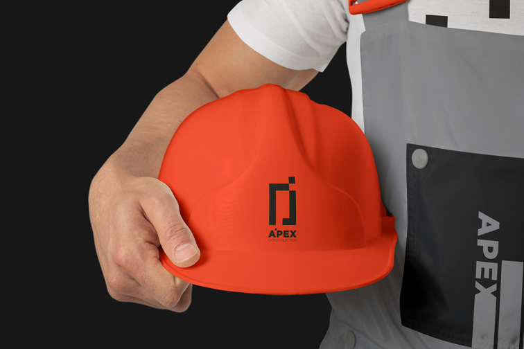 Construction Uniform Mockups | Renderforest