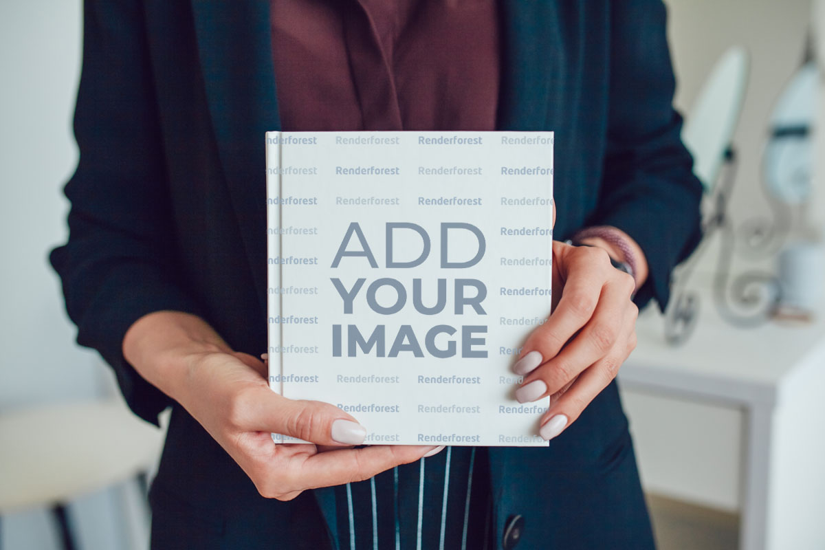 Conjunto de Mockups de Libros de Tapa Dura | Renderforest