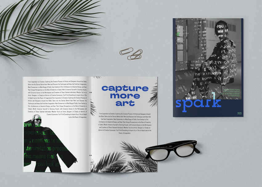 Trendy Magazine Cover Mockups | Renderforest