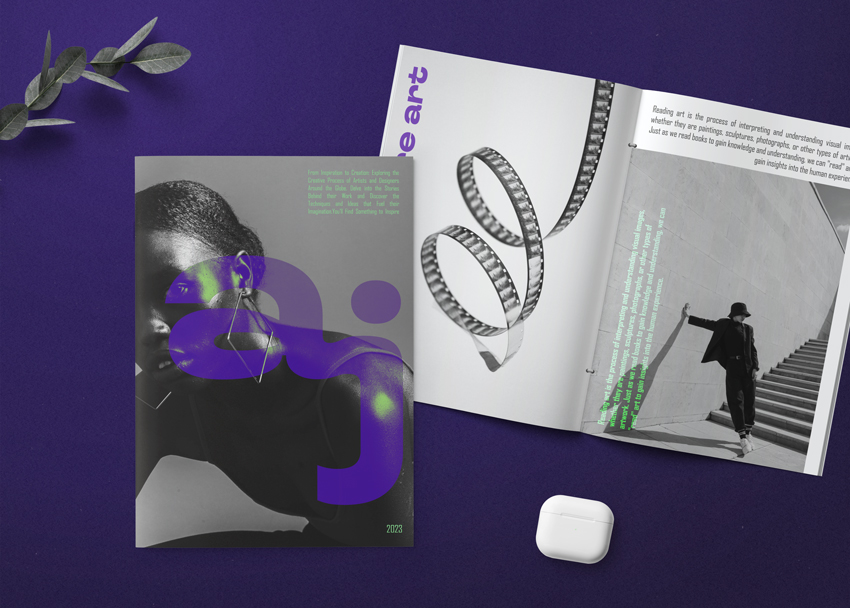 Trendy Magazine Cover Mockups | Renderforest