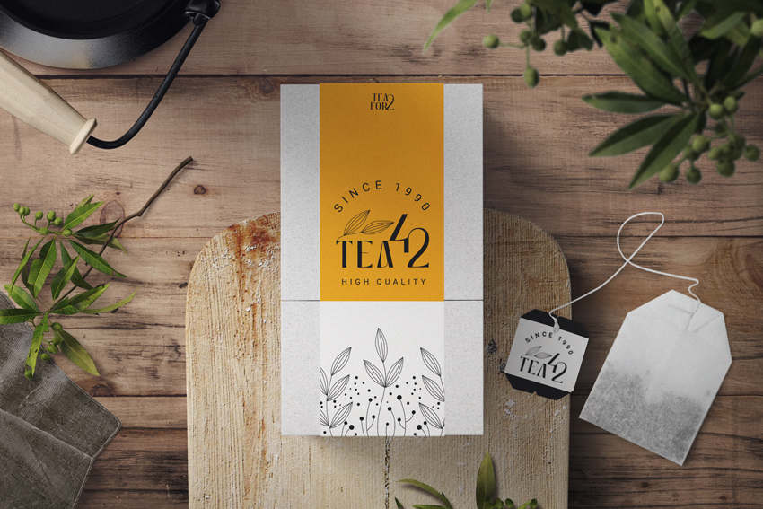Tea Brand Packaging Mockups | Renderforest