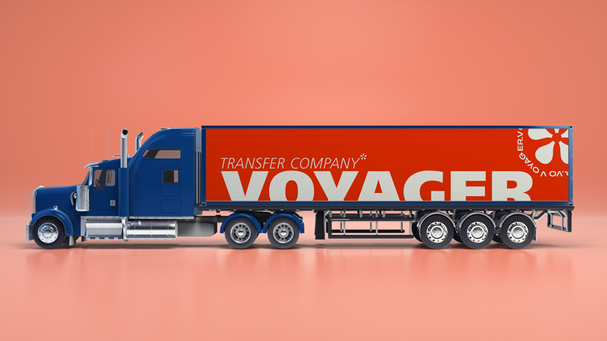 Logistics Company Car Mockups | Renderforest