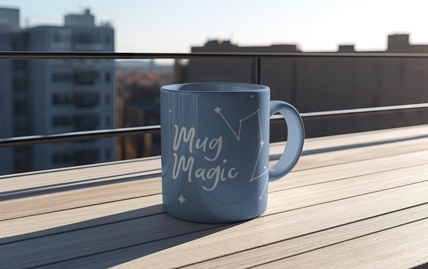 Colorful Mug Mockups | Renderforest