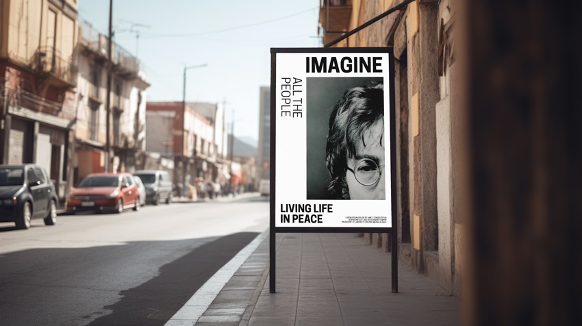 Mockups de vallas publicitarias en la ciudad | Renderforest