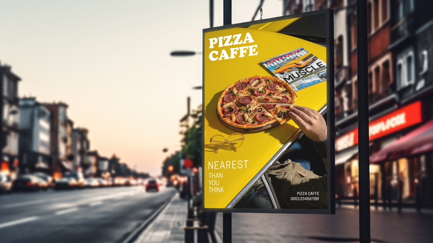Mockups de vallas publicitarias en la ciudad | Renderforest