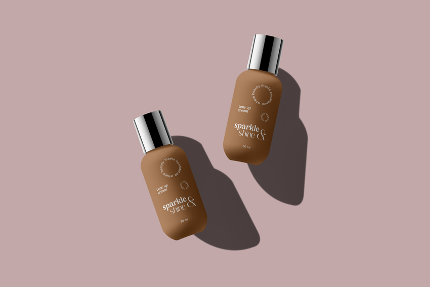 Makeup Essentials Mockup Kit | Renderforest