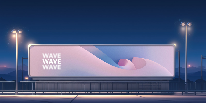 Mockups de vallas publicitarias en paisajes urbanos | Renderforest