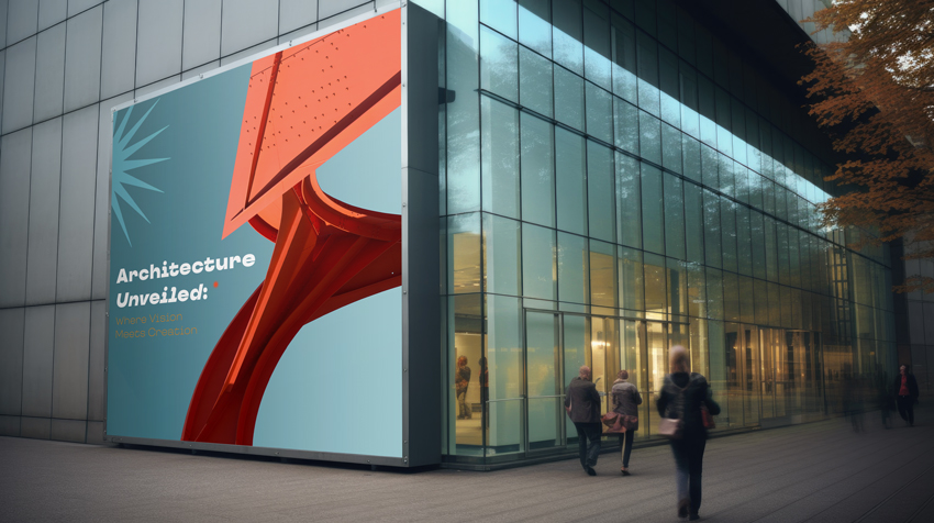 Exhibition Hall Banner Mockups | Renderforest