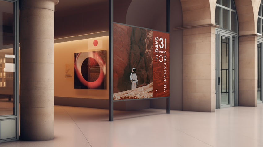 Exhibition Hall Banner Mockups | Renderforest