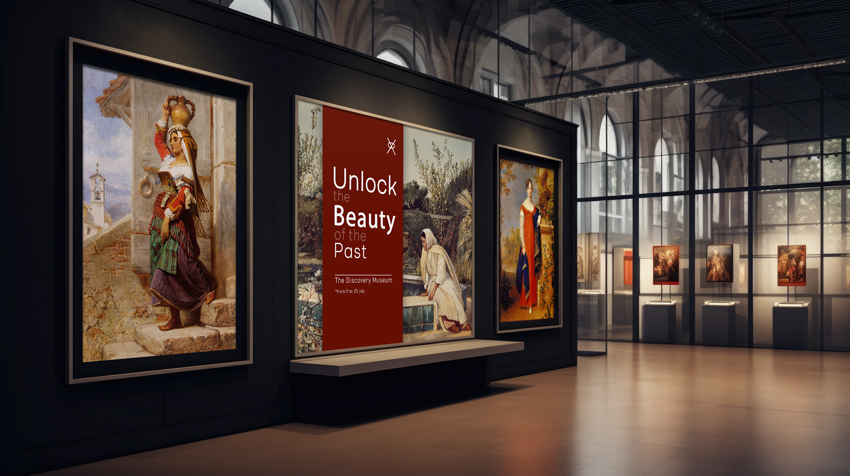 Exhibition Hall Banner Mockups | Renderforest