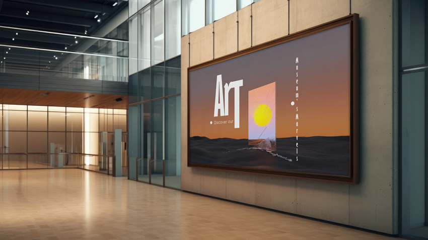 Exhibition Hall Banner Mockups | Renderforest