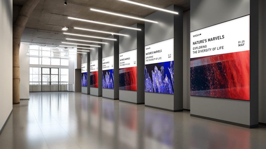 Exhibition Hall Banner Mockups | Renderforest