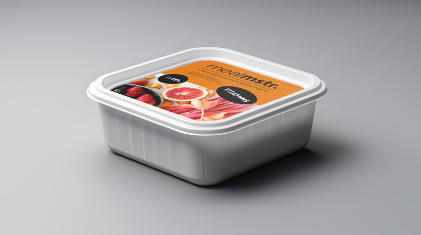 Mockups de empaques de alimentos | Renderforest