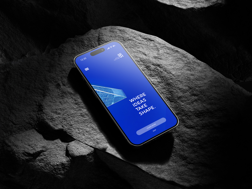 Kit elegante para visualización de iPhone 14 | Renderforest