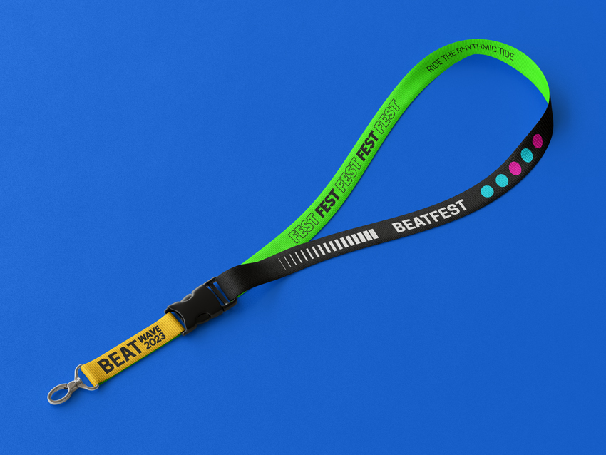 Kit de mockups para lanyards | Renderforest