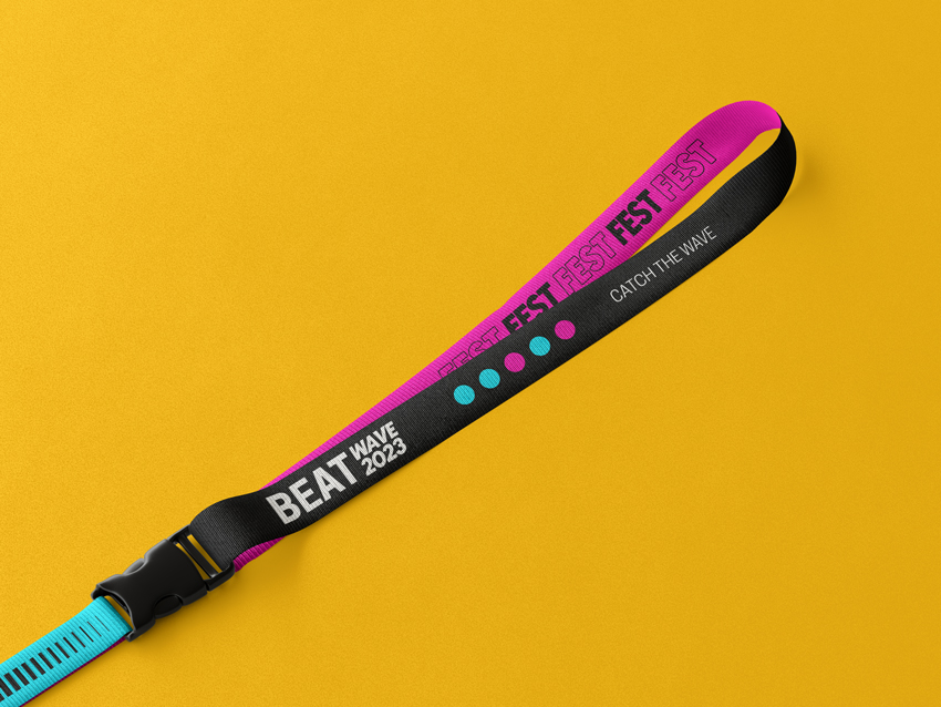 Lanyard Showcase Mockup Kit | Renderforest