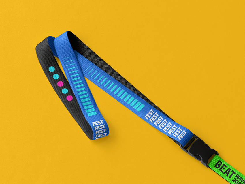 Lanyard Showcase Mockup Kit | Renderforest