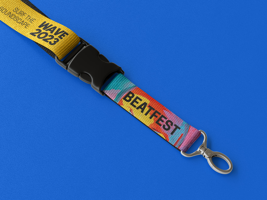 Lanyard Showcase Mockup Kit | Renderforest