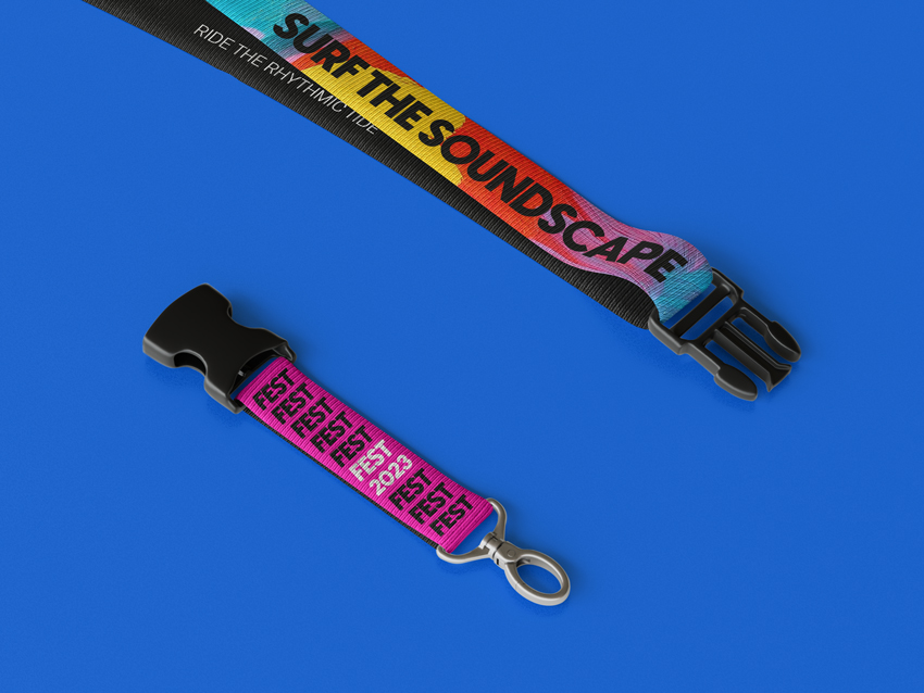 Kit de mockups para lanyards | Renderforest