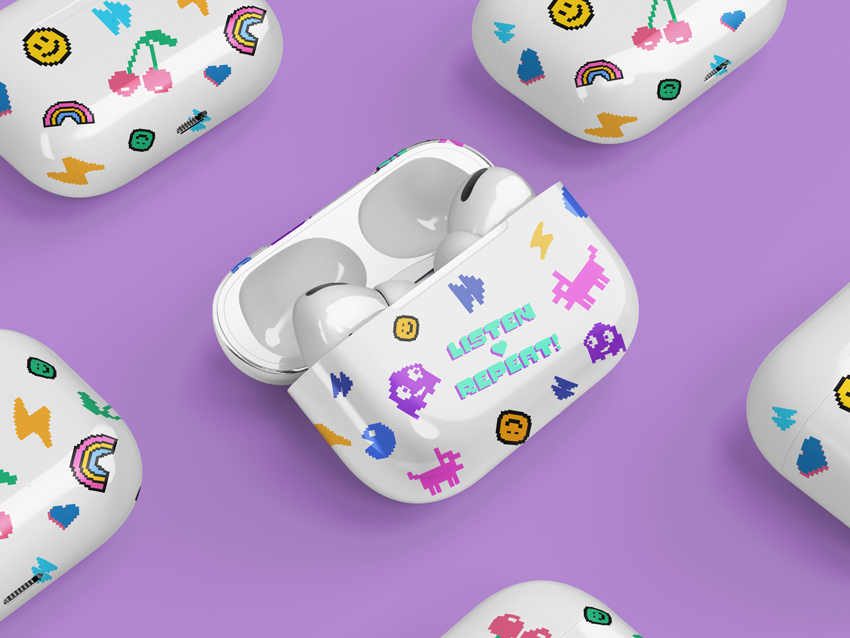 AirPod Case Mockup Kit | Renderforest