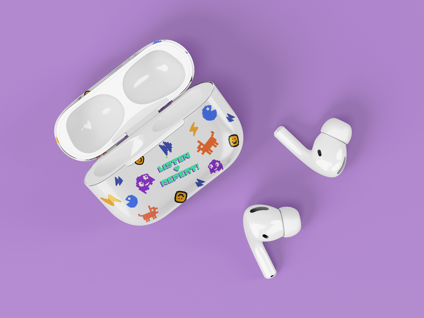 AirPod Case Mockup Kit | Renderforest
