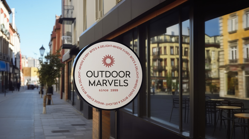 Food Establishment Signs | Renderforest