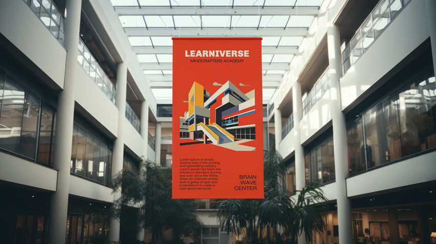 Poster Flag Variety Mockups | Renderforest