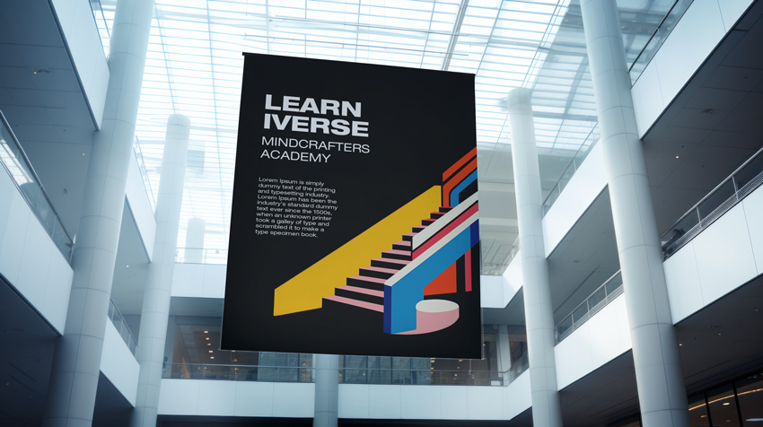 Poster Flag Variety Mockups | Renderforest