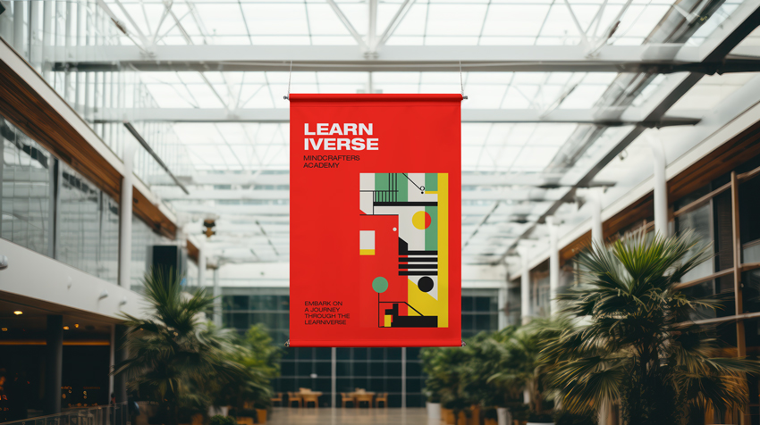 Poster Flag Variety Mockups | Renderforest