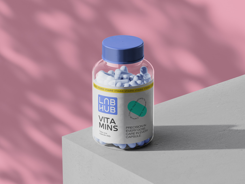 Pill Containers Mockup Collection | Renderforest