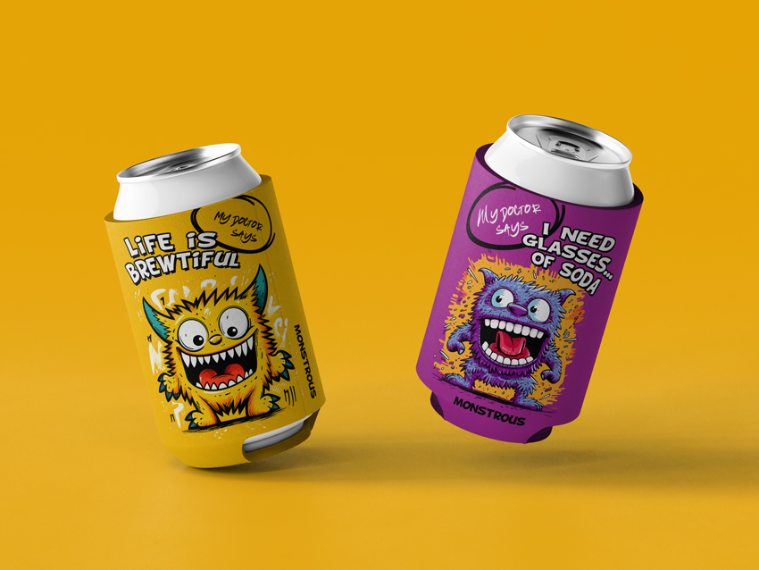 Can Koozie Mockup Collection | Renderforest